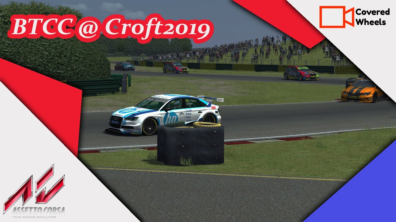 Assetto Corsa - BTCC @ Croft Circuit 2019 - YouTube