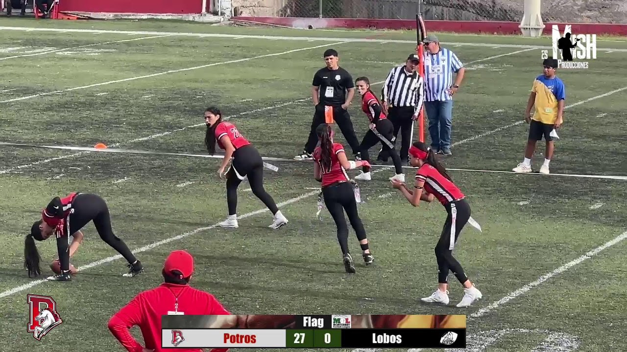 Potros vs Lobos Jr flag blanco jornada 5 - YouTube