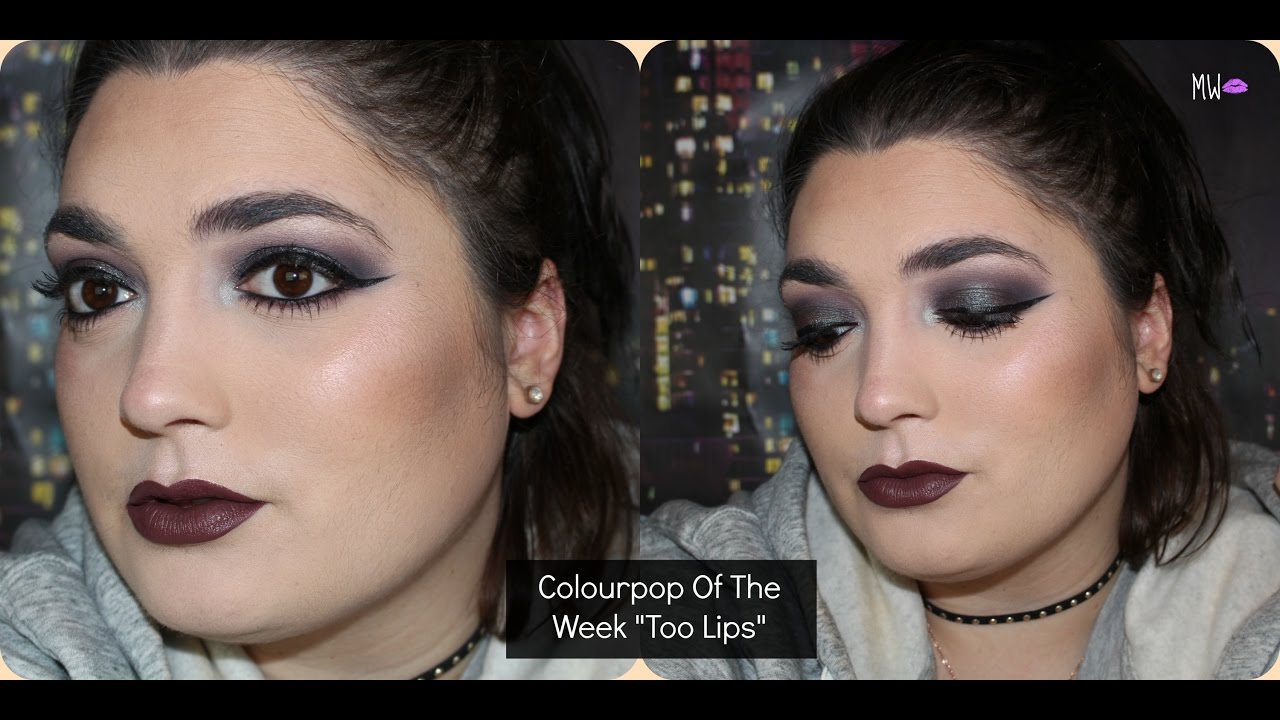 Colourpop Of The Week "Toolips" / Makeup Tutorial - YouTube