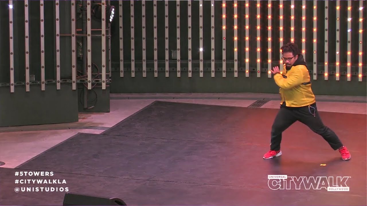 powerline - eye to eye dance | universal city walk performance - YouTube