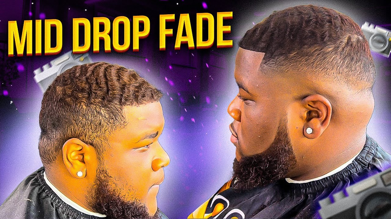 HOW TO DO A MID DROP FADE !! || Mid Drop Fade Tutorial Easy Step By ...