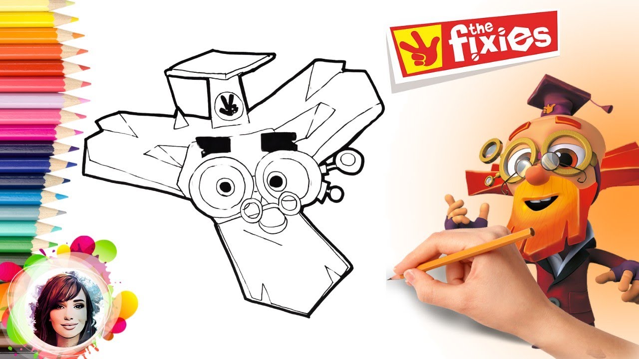 Drawing Grandpus From The Fixies! - YouTube