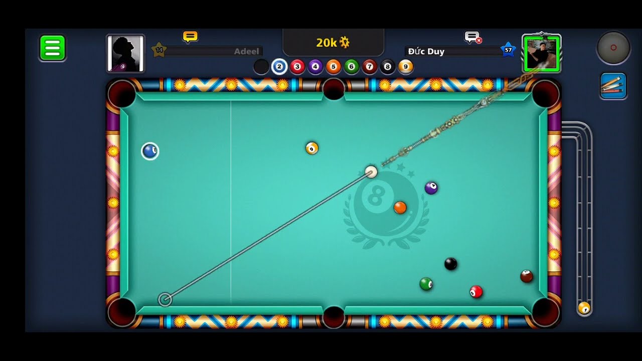 One Short Winning game 🎱 #8ballpool #billiardsgame #8poolball #video # ...