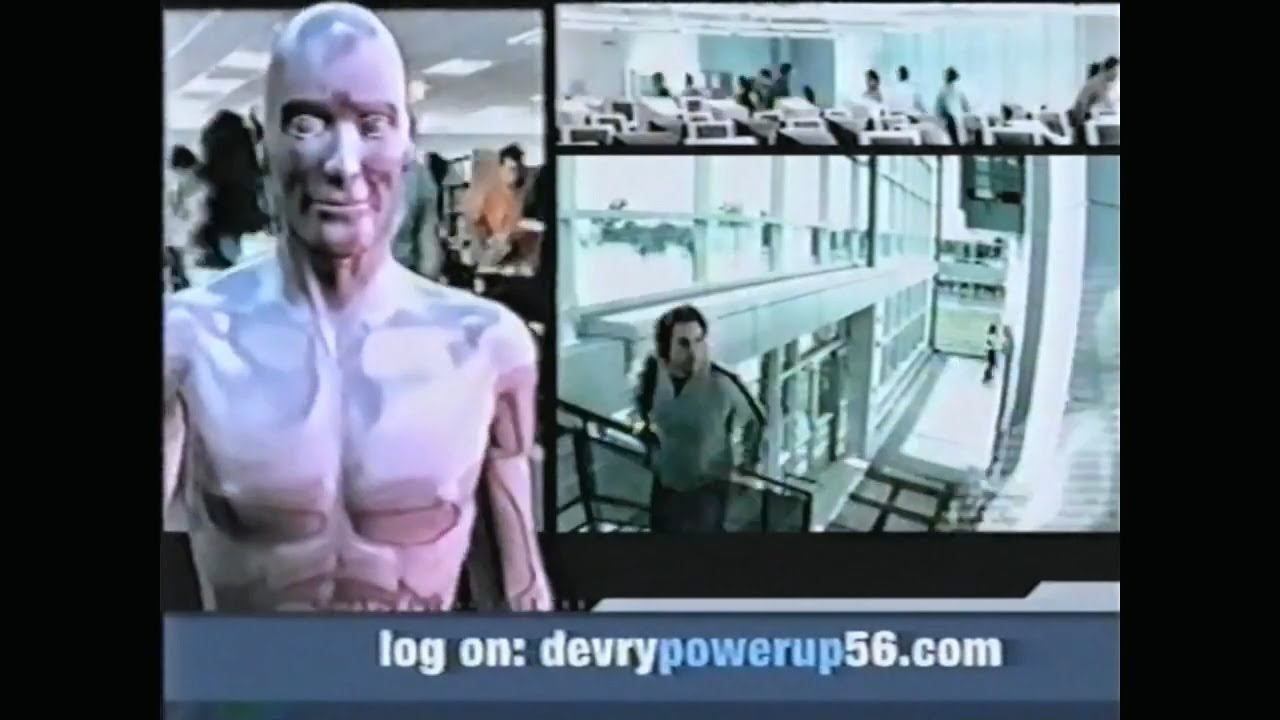 DeVry Power Up classes commercial recorded in 2005 - YouTube