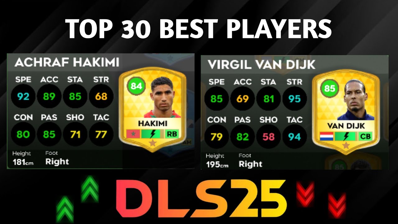 DLS 25 | TOP 30 BEST DEFENDERS AFTER NEW UPDATE IN DLS 25 | DREAM ...