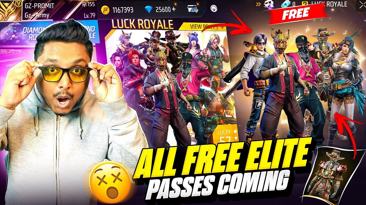 Now All Elite Pass Coming Back For Free !! Kese Milenge Old Elite ...