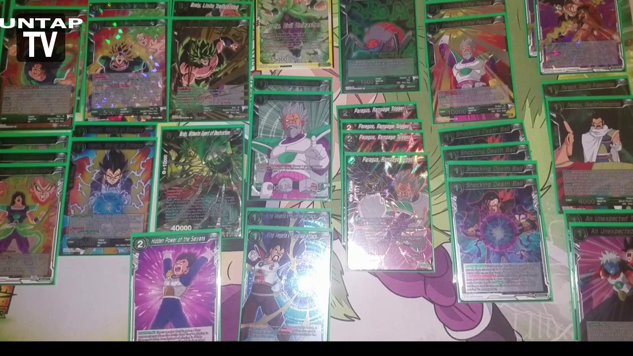 Broly Evil Unleashed DECK PROFILE! WITH Gameplay Vs. Dende - YouTube