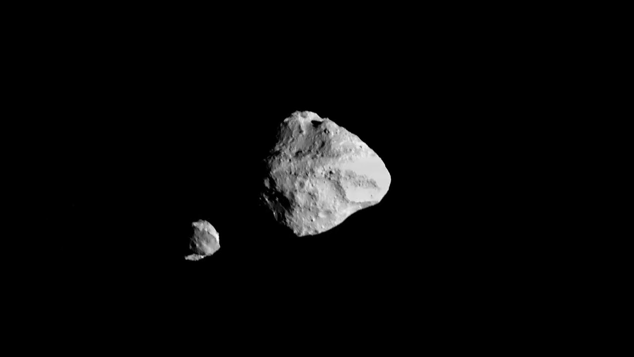 Encountering the Asteroid Dinkinesh and Its Moons - YouTube