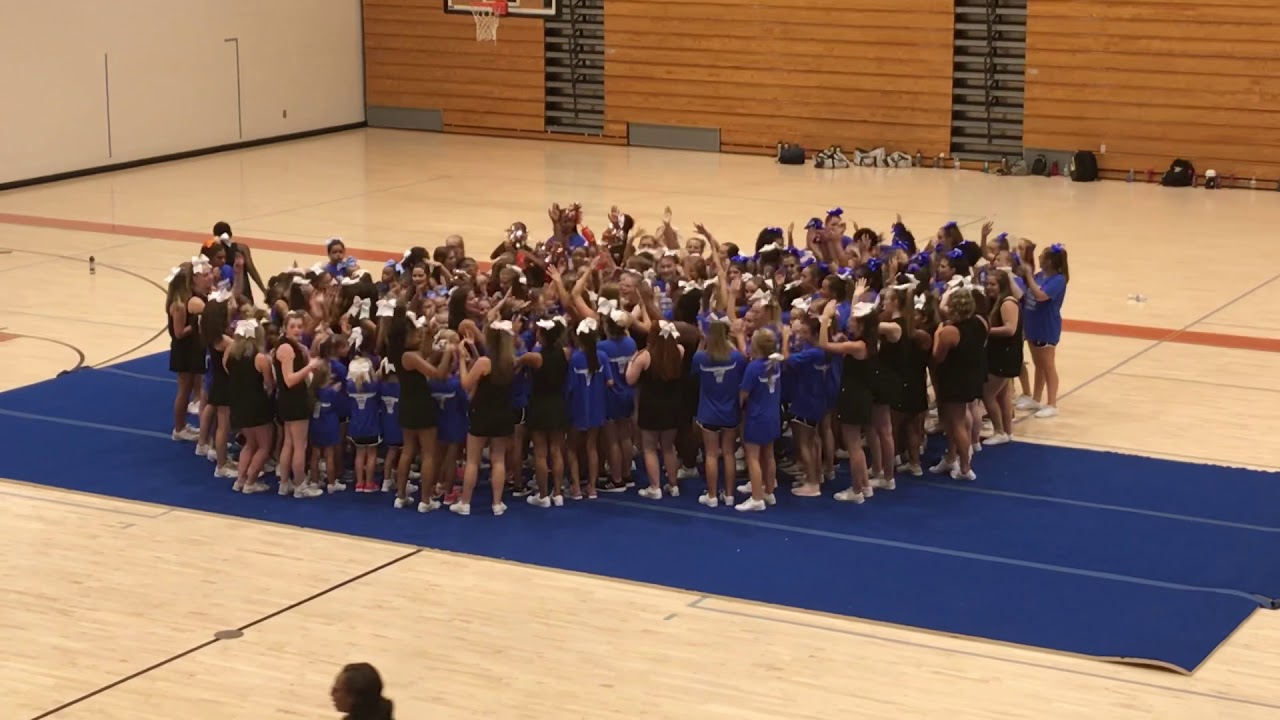 Go Bananas cheer camp 2018 - YouTube