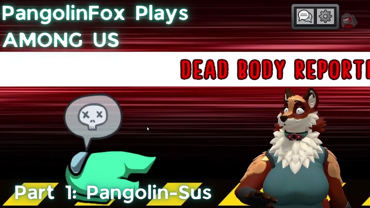 Pangolin-Sus - Among Us [Part 1] [Furry VTuber] - YouTube