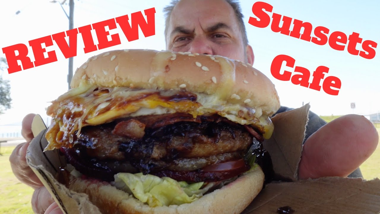 Sunsets Cafe - Works Burger - My Search for the Best Hamburger in ...