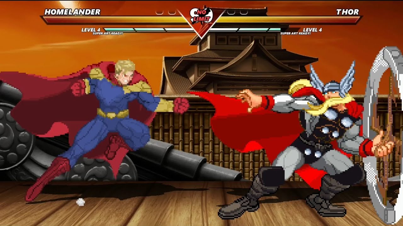 THOR vs HOMELANDER - Highest Level Insane Fight! - YouTube