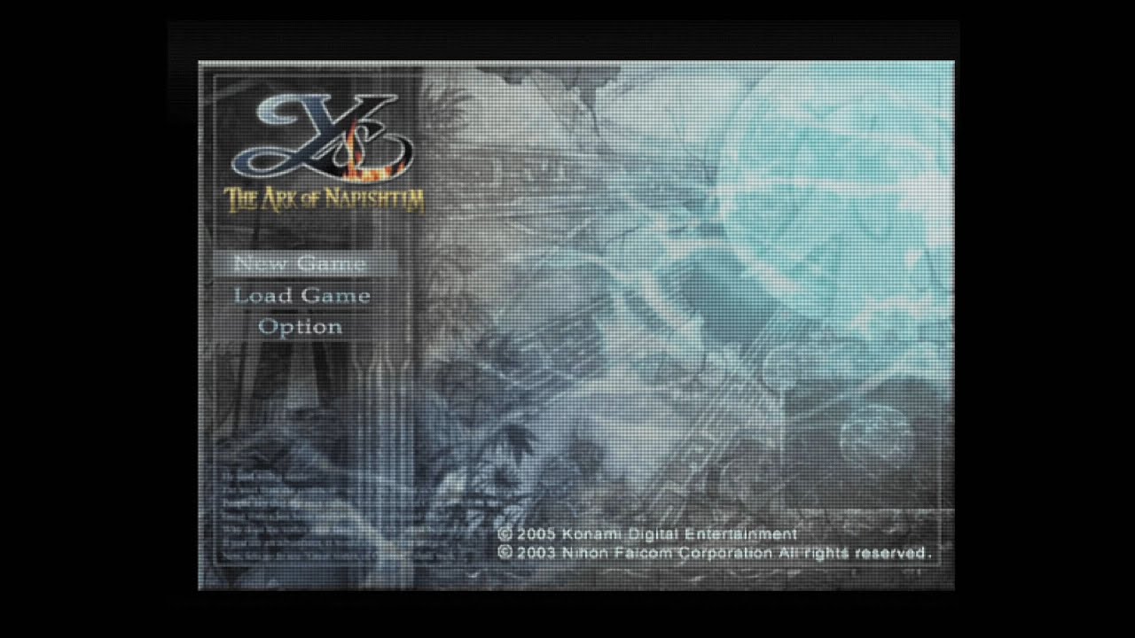 Ys - The Ark of Napishtim - Real Sony PlayStation 2 (PS2) Gameplay ...