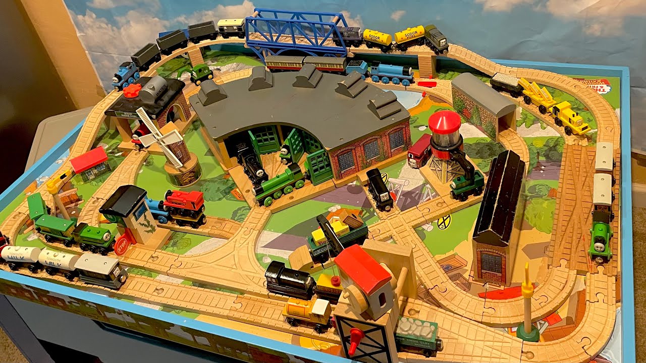 Thomas The Train Layout Ideas Thomas Train Engine Twin Bed Woodworking