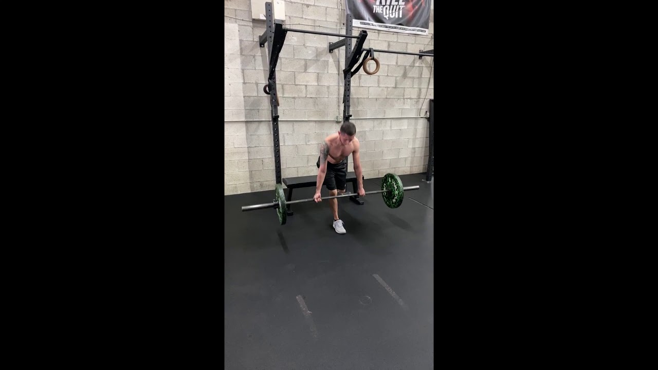 Bulgarian Barbell Deadlift - YouTube