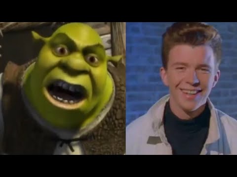 Shrek Gets Rick-Rolled - YouTube