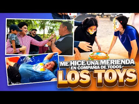 ME HICE UNA MERIENDA CON LOS TOYS🥳🎂/MAYVE CASTRO‼️