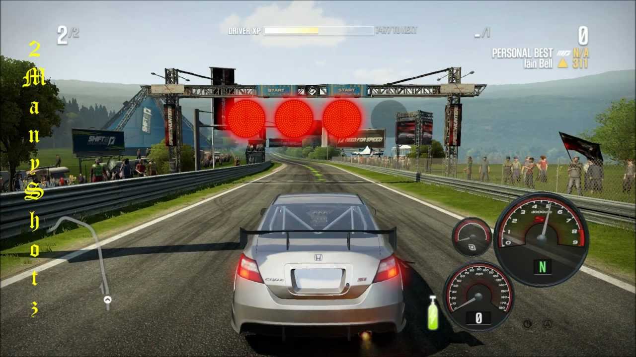 NFS Shift 2 Drift on i3 - YouTube