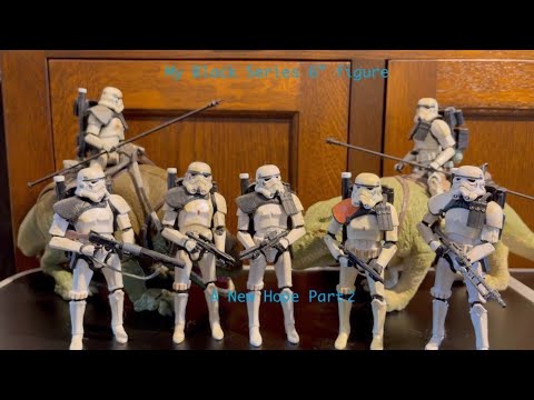 My Black Series figure collection: A New Hope part 2