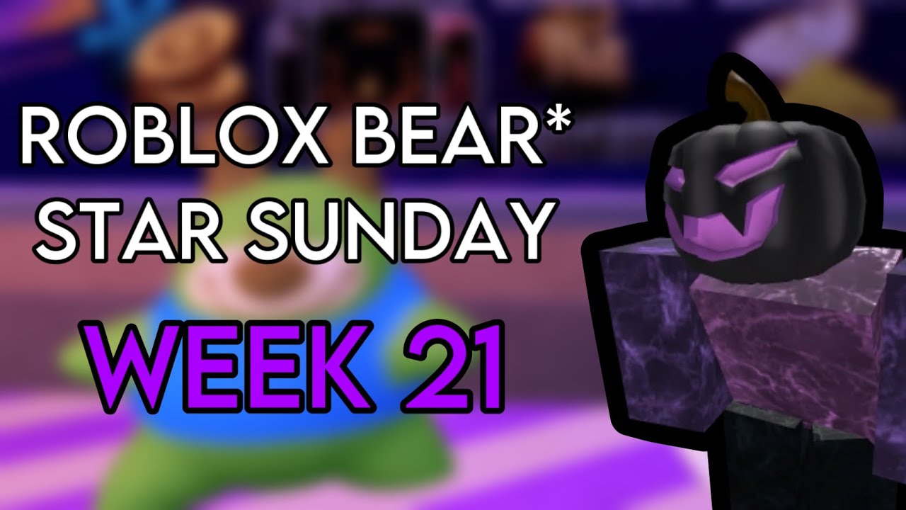SINISTER V. IS BACK! (Roblox Bear Star Sunday Week 21) - YouTube