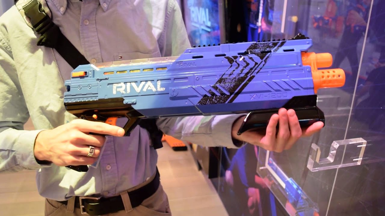 Toy Fair 2016: Nerf ATLAS (RIVAL Shotgun) - YouTube