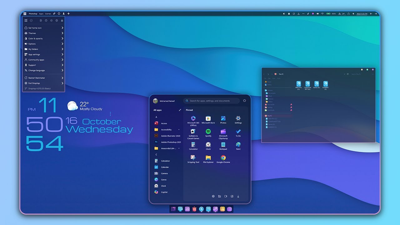 The best desktop setup you have ever wanted in 2024 - YouTube