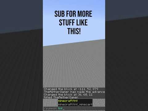 How to summon an Instant Explosion in Minecraft! Command tutorial # ...