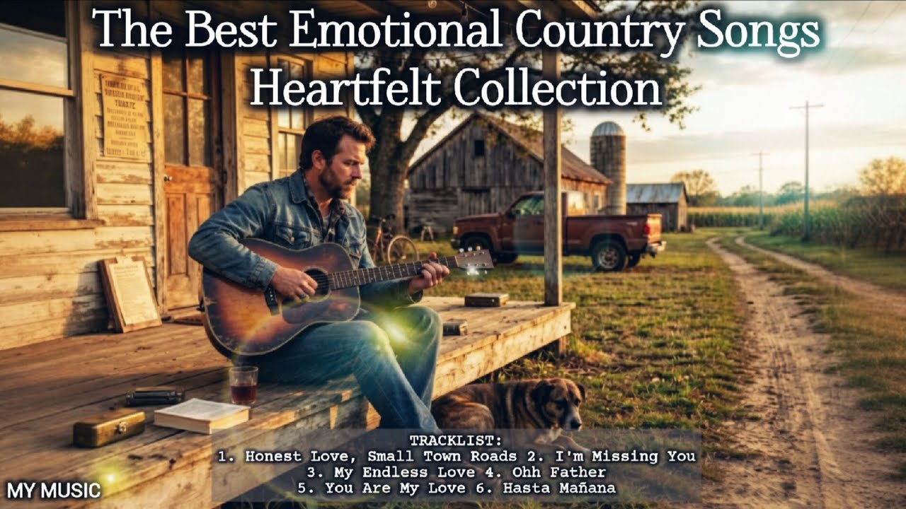 The Best Emotional Country Songs - Heartfelt Collection - YouTube