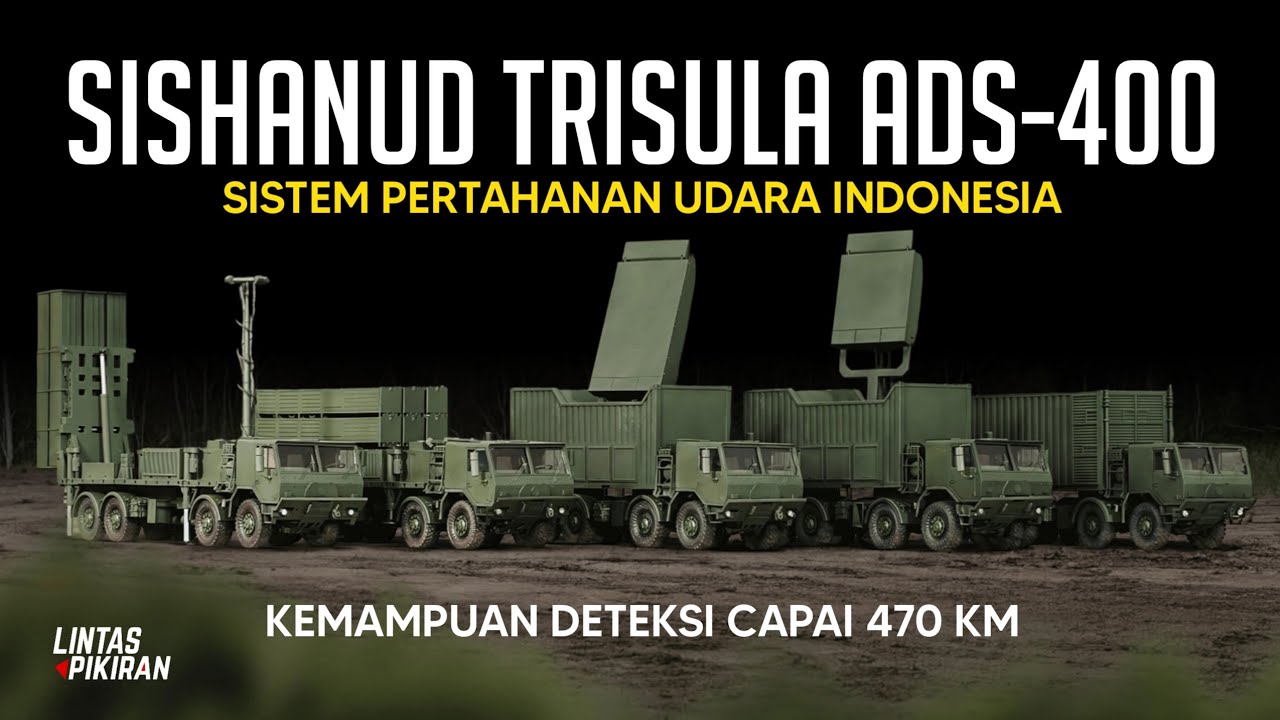 Mengenal SISHANUD TRISULA ADS-400 Indonesia | Jangkauan Capai 470 Km ...