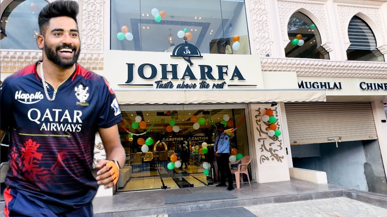 Indian cricketer Mohammed Siraj’s New Restaurant in Hyderabad 🤩 ...
