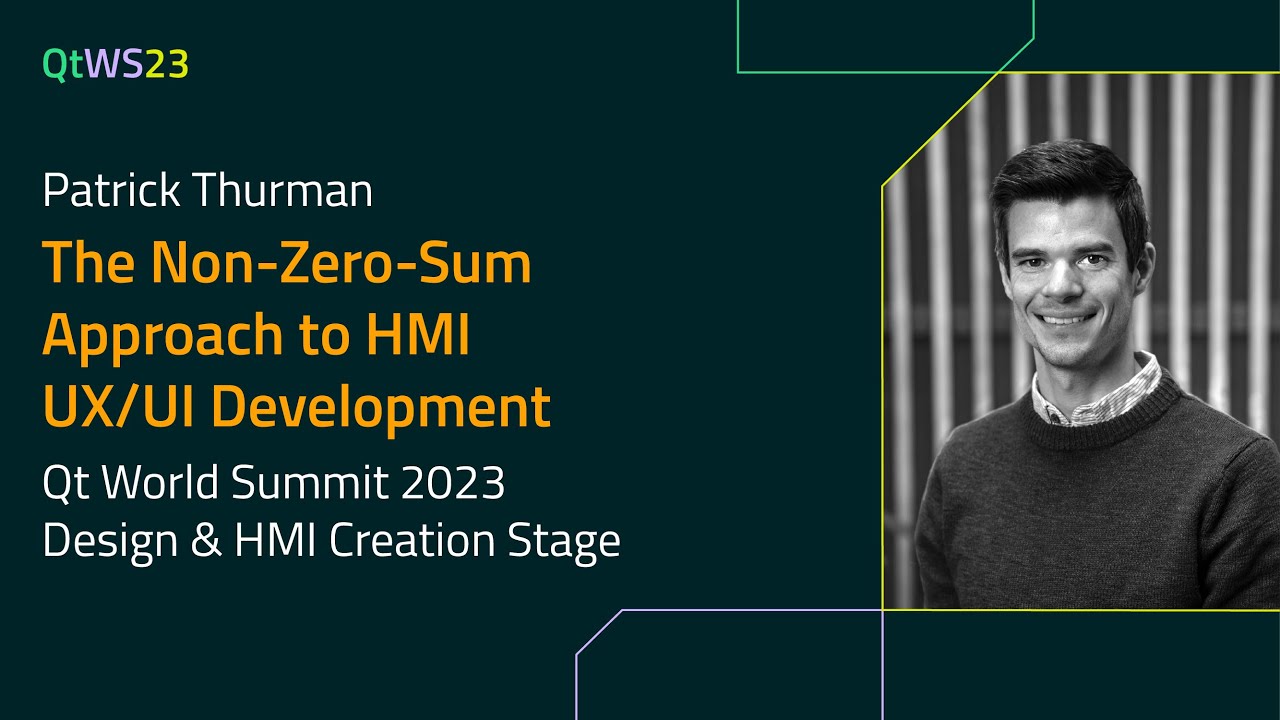 The Non-Zero-Sum Approach to HMI UX/UI Development with Patrick Thurman ...