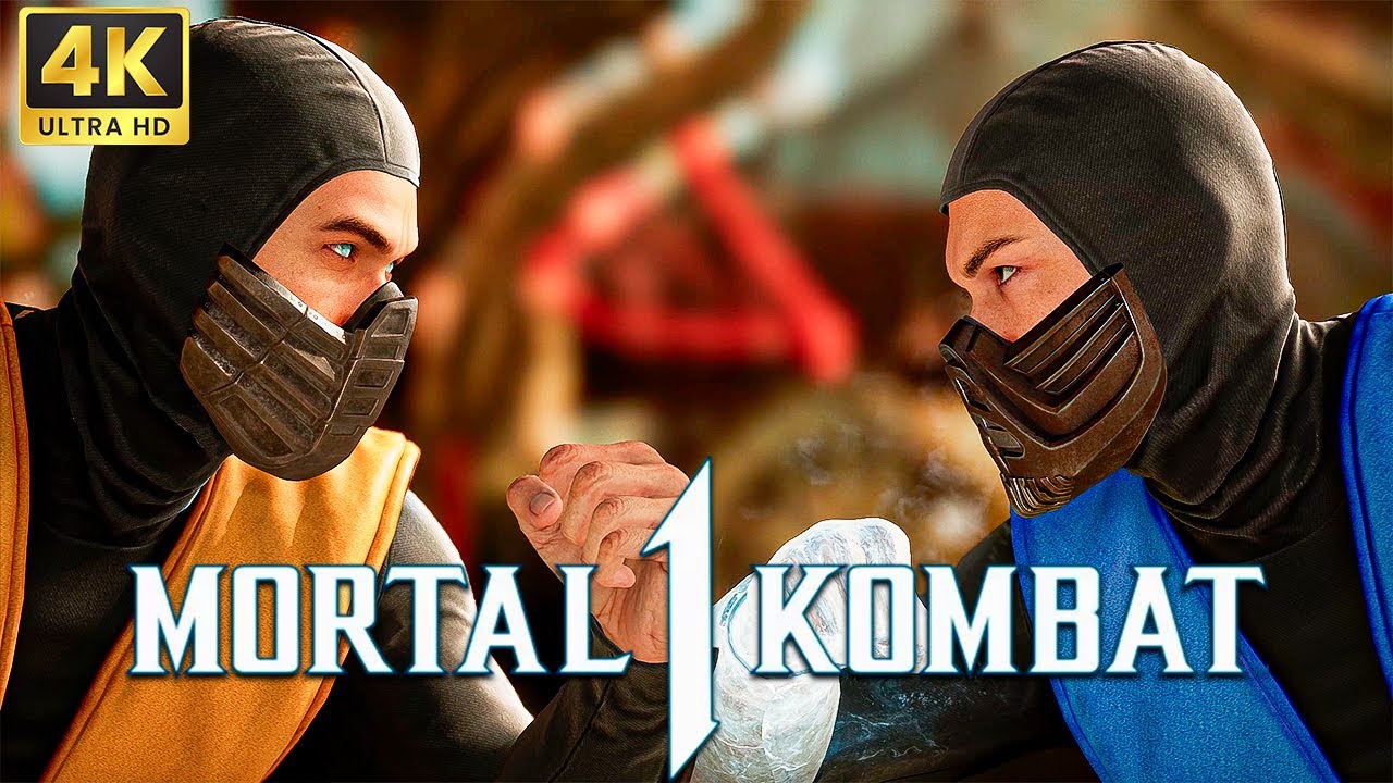 Scorpion MK1995 VS. Sub-Zero MK1995 MORTAL KOMBAT 1 (4K 60FPS) - YouTube
