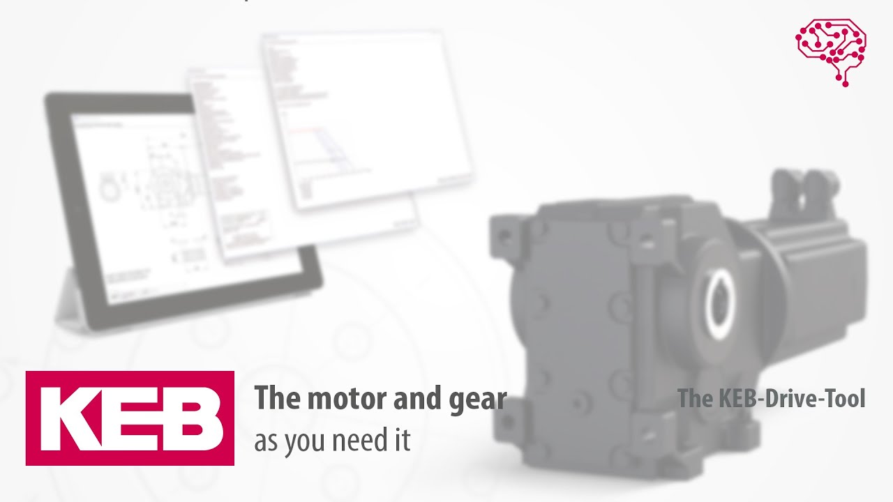 The motor and gear as you need it: The KEB Drive Tool by KEB Automation ...