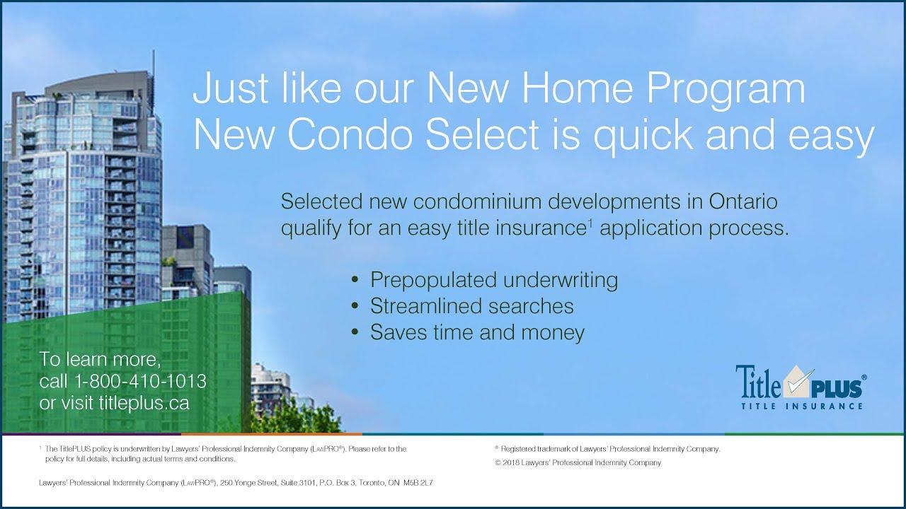 New Condo Select - YouTube