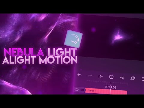 Nebula Light Effect On Alight Motion - Alight Motion Tutorial - YouTube