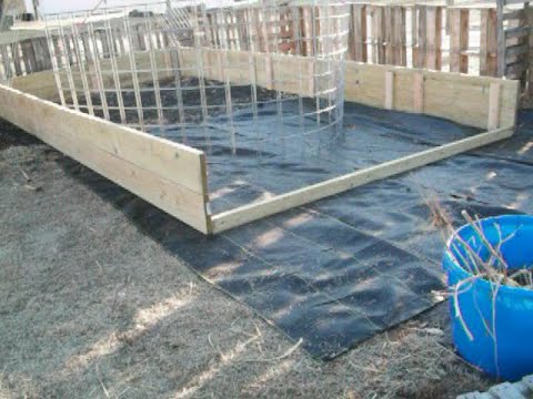 Cattle Panel Greenhouse Build Part 1| Building the Frame and Attaching ...