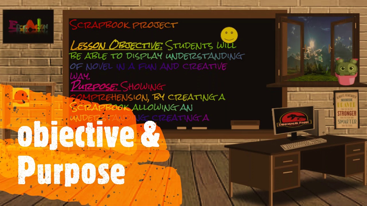 Educ B10 Final lesson assignment(Scrapbook Lesson Plan) - YouTube