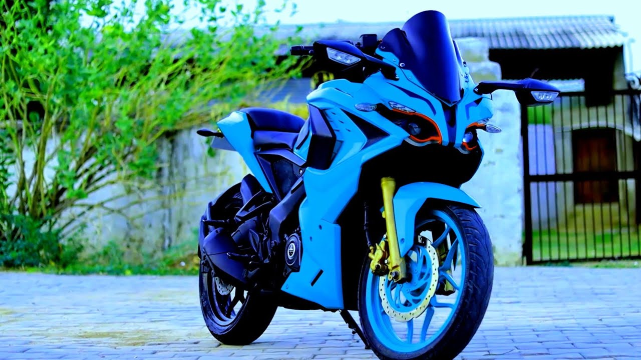 Bajaj Pulsar RS200 full loaded modified😱😱🔥🔥 trending video#full ...