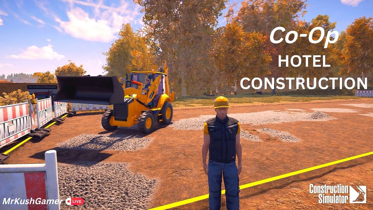 Hotel Construction Continue - Ground Work || Construction Simulator ...