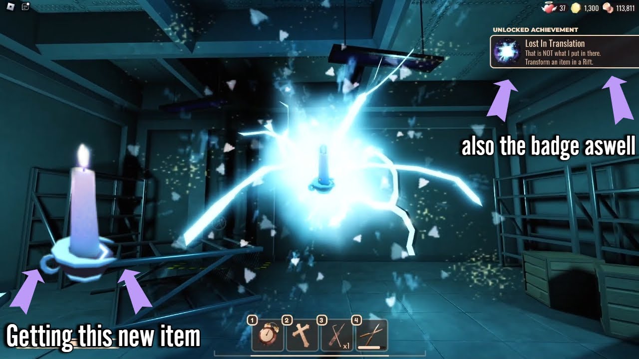 Getting The Possessed Candle in Doors And The Badge aswell - YouTube