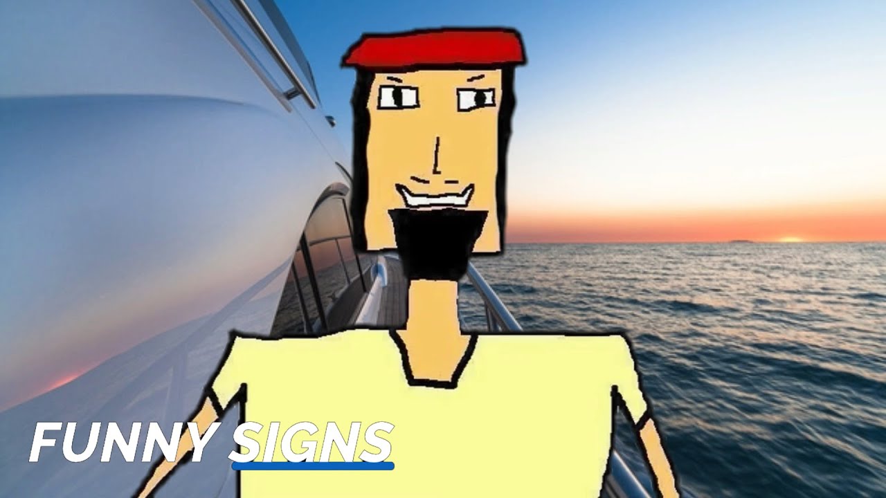 Michael Lernout Sails Away from LOL-LOL Land | TEG1994's Funny Signs ...