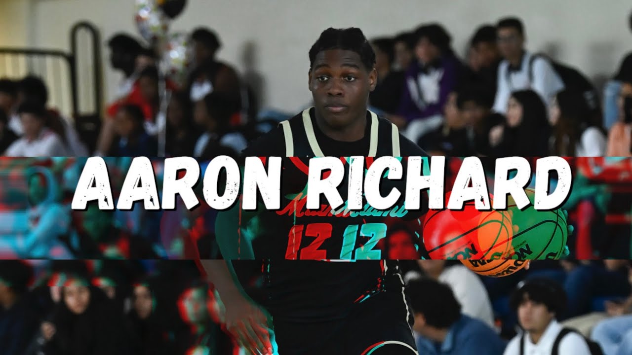 2025 - 6’7, Aaron Richard Season HL’s (Miami High, Miami, Fl.) - YouTube