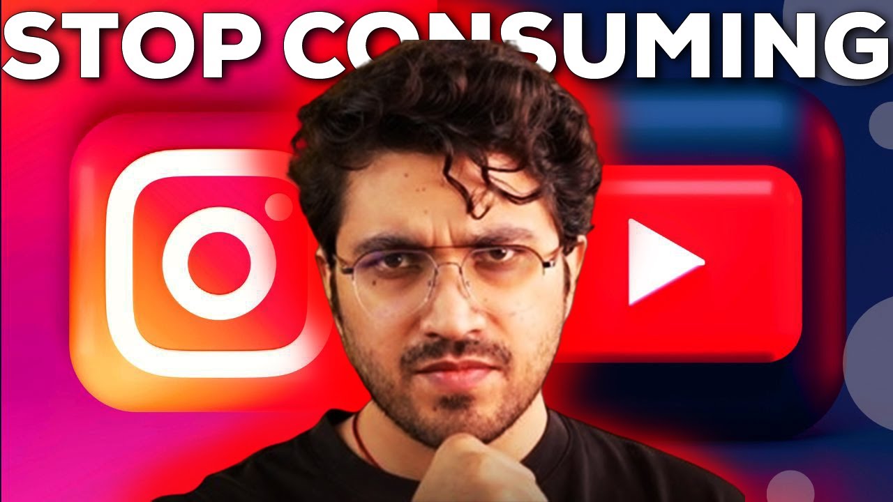 Stop Consuming Everything on Social Media Ft. @AmanDhattarwal - YouTube