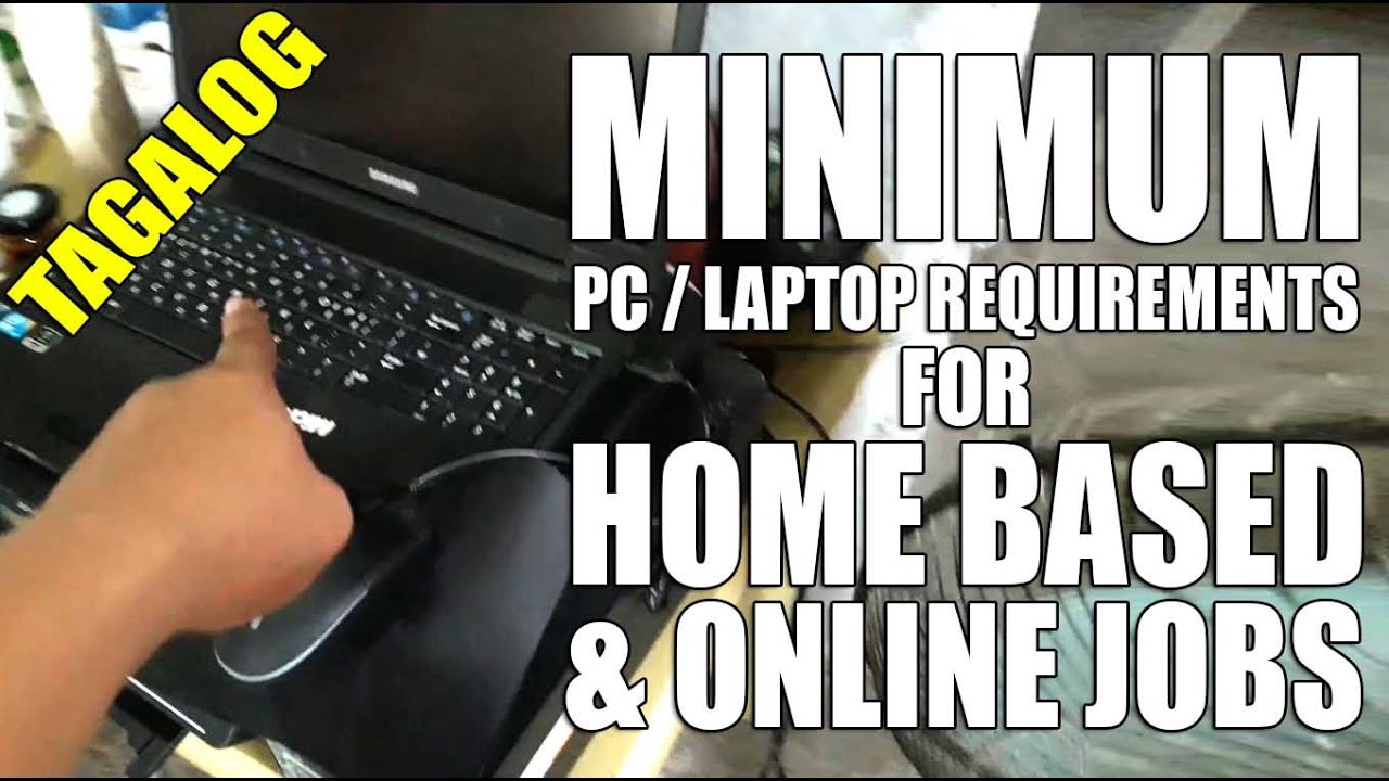 Murang PC Computer Build / Laptop Specs Requirements Home Based Work ...