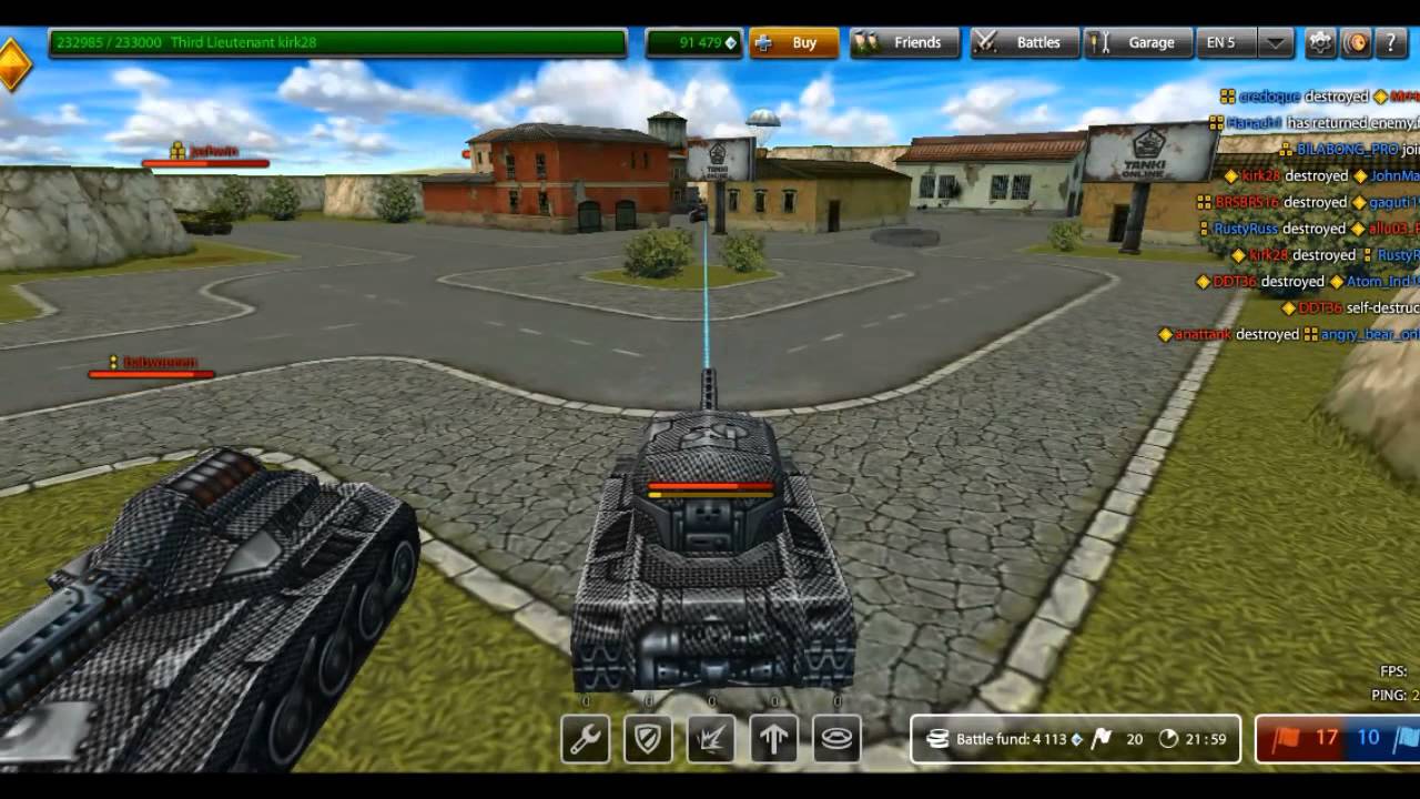 Tanki Online ranking compilation -kirk28- - YouTube
