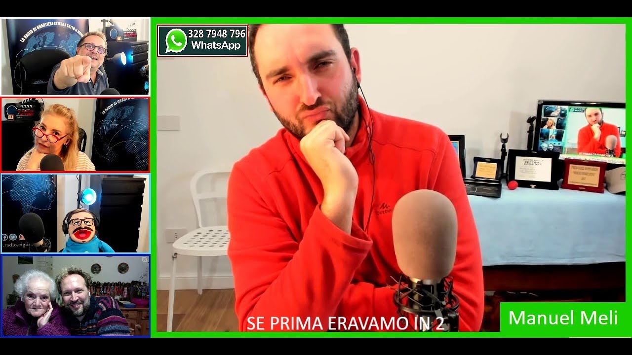 Se prima eravamo in 2 con Manuel Meli (708) Prima parte - YouTube