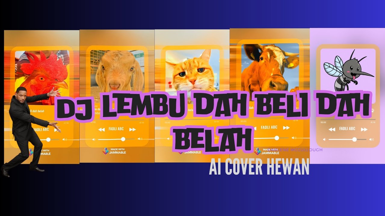 AI Cover (DJ Lembuh dh beli dah belah hewan DJ Tiktok Terbaru - YouTube
