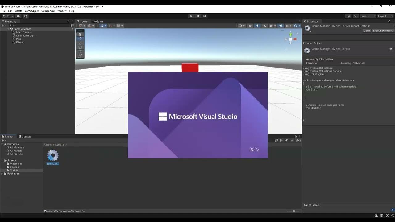 Fundamentos Control De Gameobject Por Teclado Unity Con C Youtube