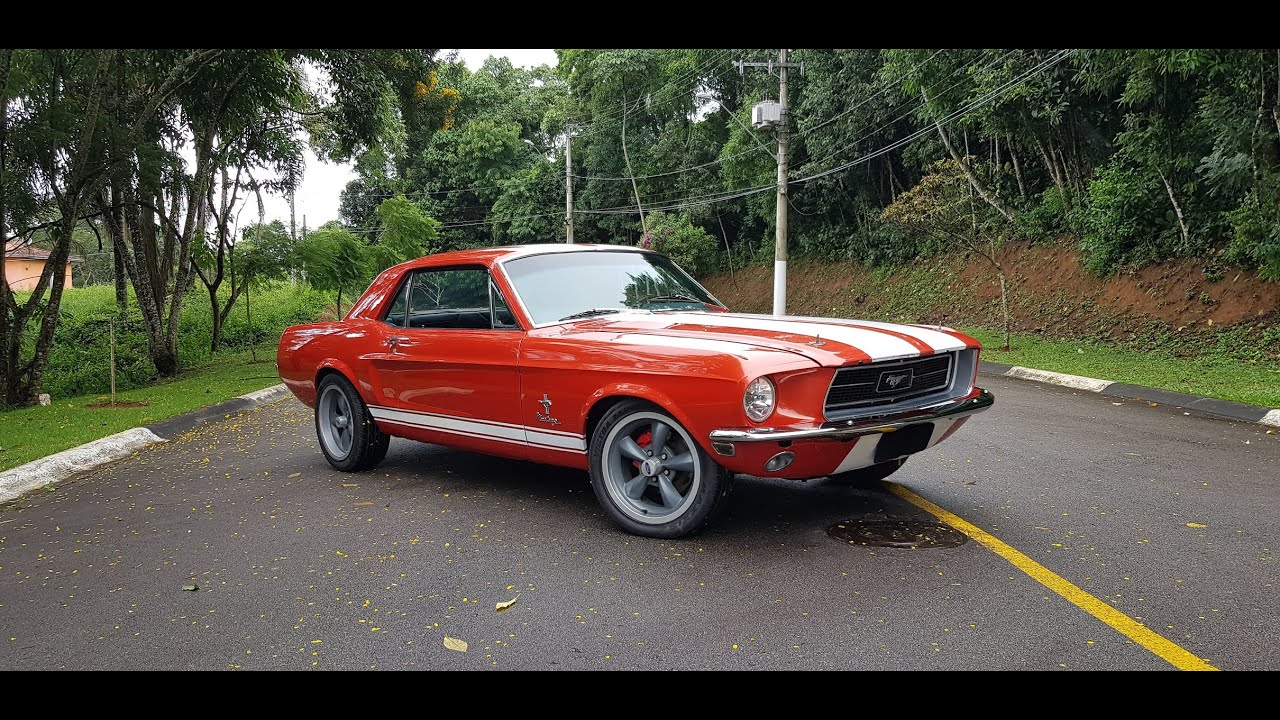 Ford Mustang Hardtop V8 1968 - YouTube