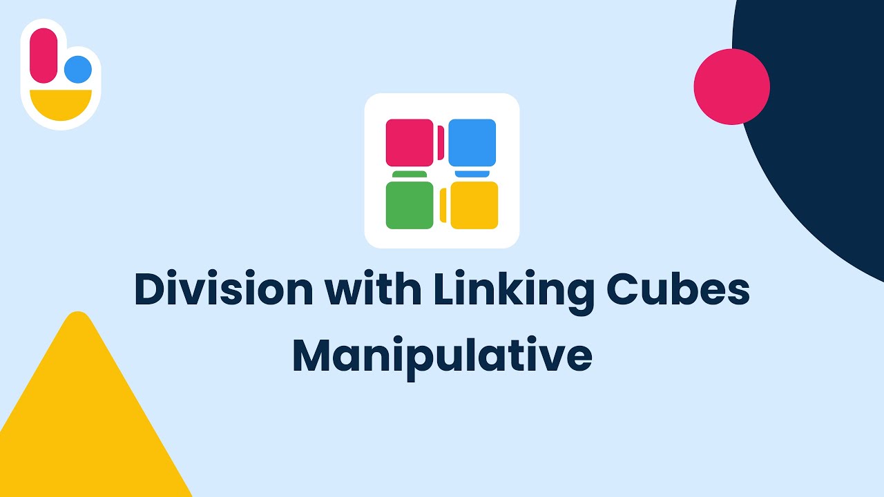 Division with Linking Cubes Manipulative | Brainingcamp - YouTube